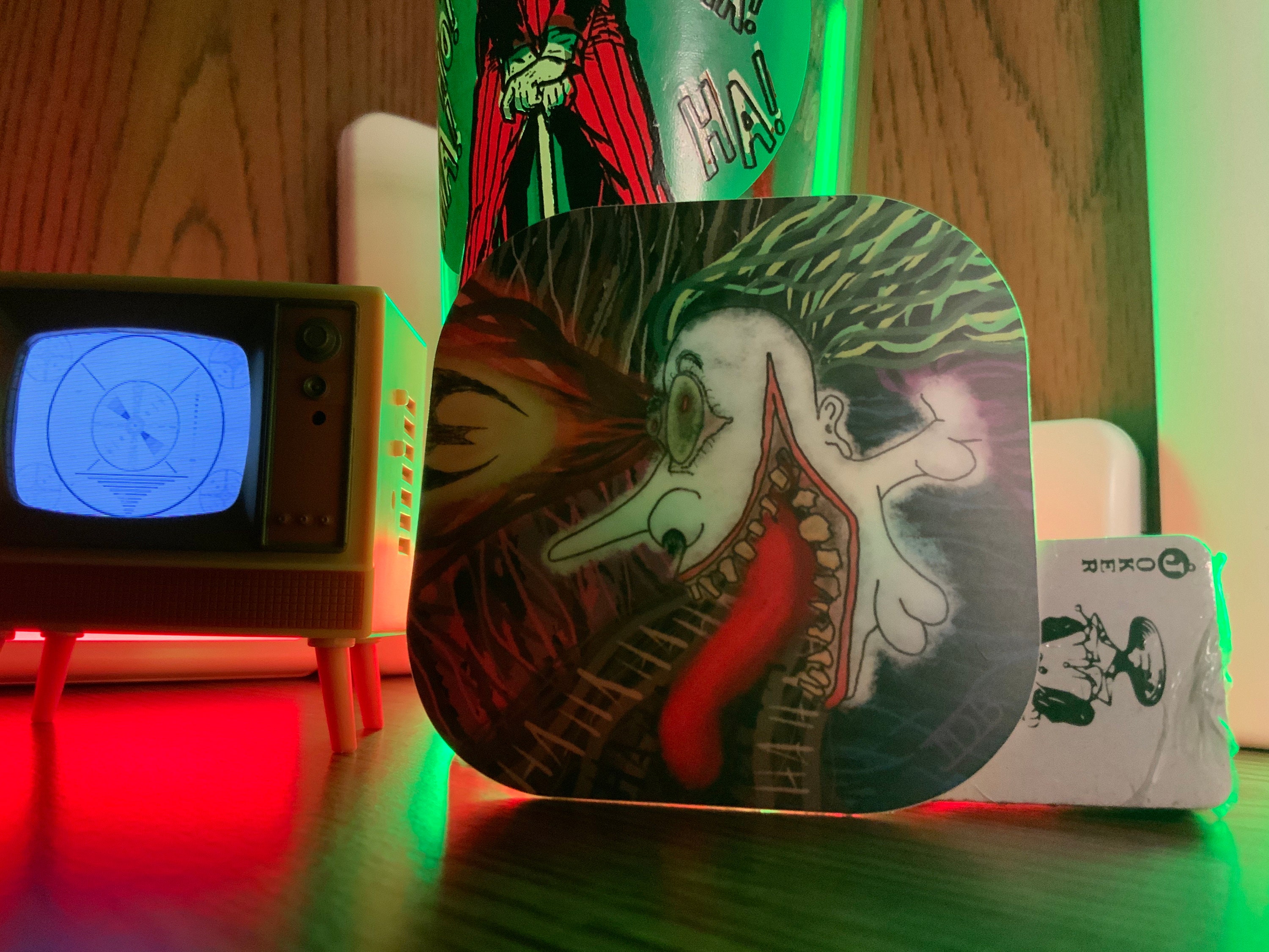 Inward Sanity the Joker 3 Vinyl Sticker the Art of JDB Harley Quinn ...