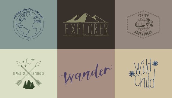 Explorer Pack SVG | Etsy