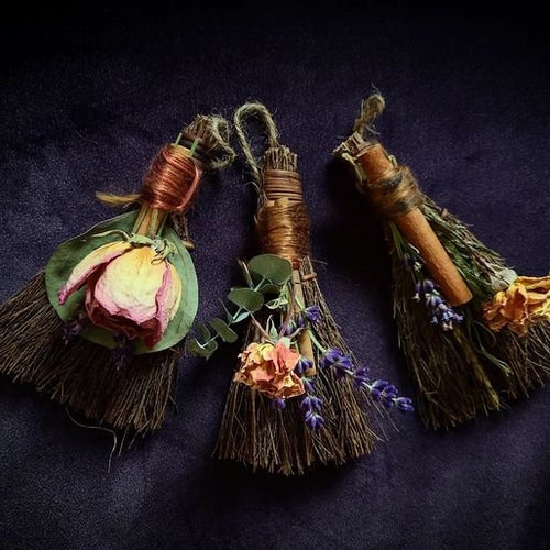 Mini Besom pentacle - Etsy