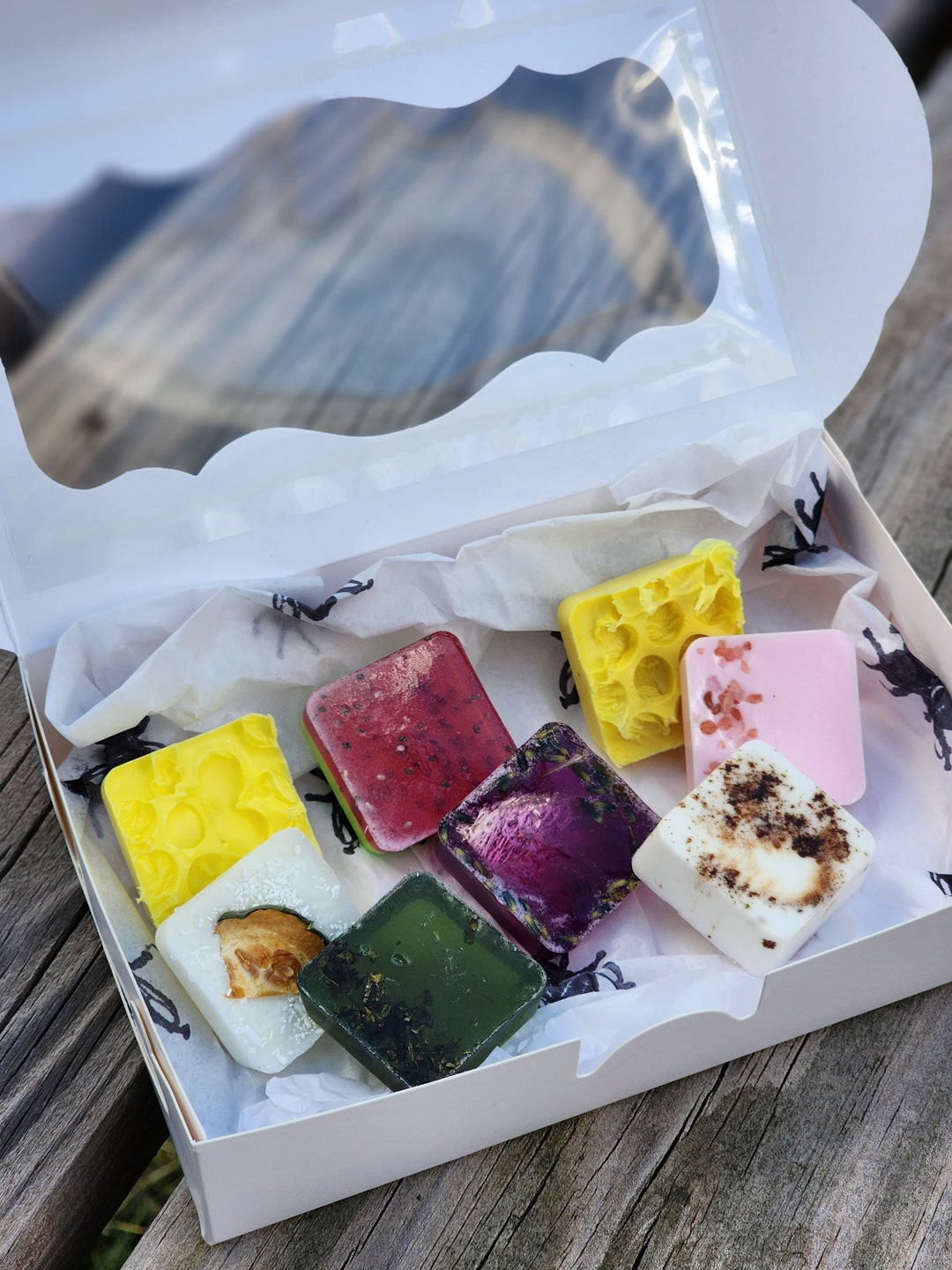 Soap Sample Box, Soap Sampler Set, Mini Soaps, Variety Pack, Gift Box ...