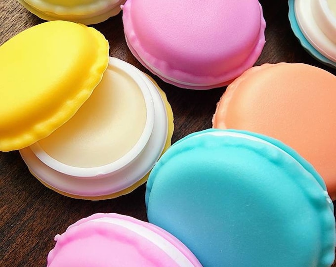Macaron Lip Balm Compact - Etsy