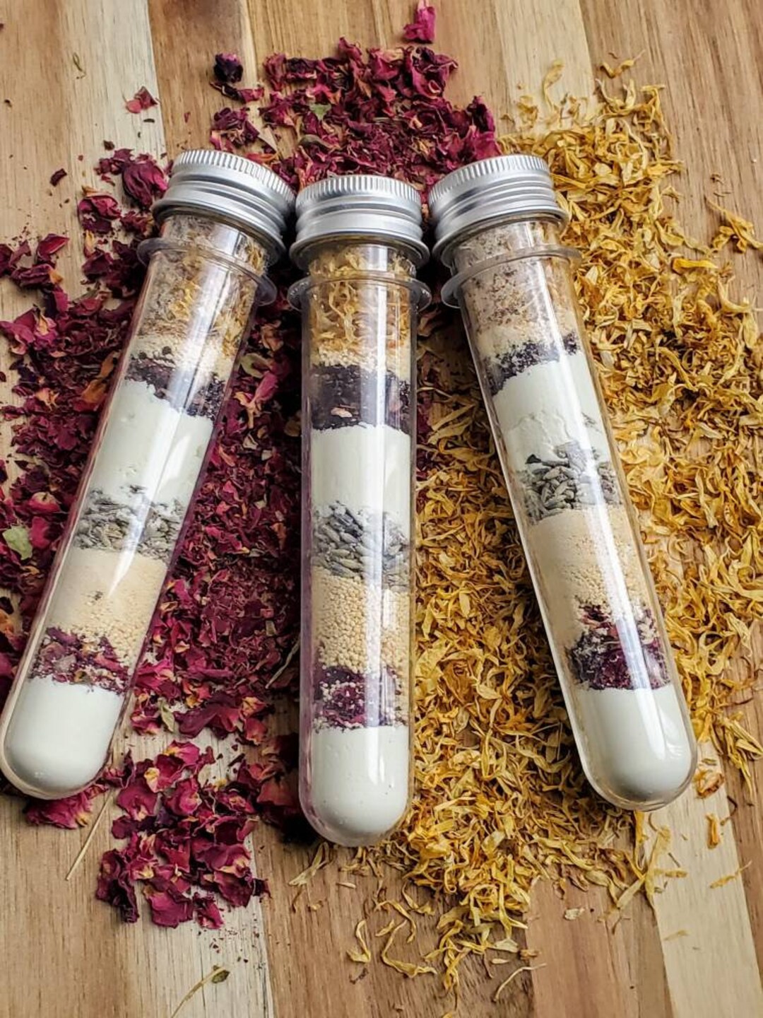 Milk and Honey Floral Bath Milk, Test Tube Bath Salts, Birthday Gift ...