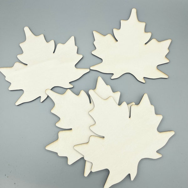 Wood Maple Leaf - Etsy
