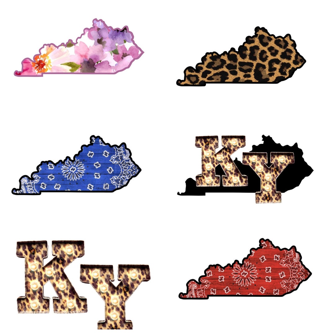 Kentucky Themed PNG Bundle for Sublimation - Etsy