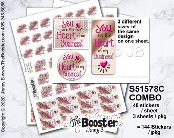 Appreciate Business SERVICE STICKERS - Customers / Thank You ...