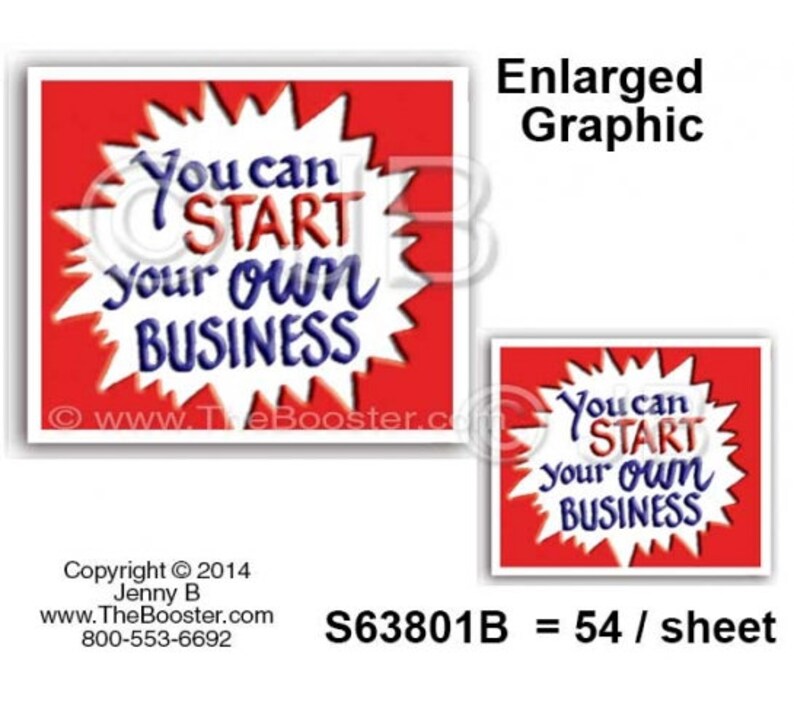 Start Your Own Business RECRUIT STICKERS Sponsor / Career / - Etsy