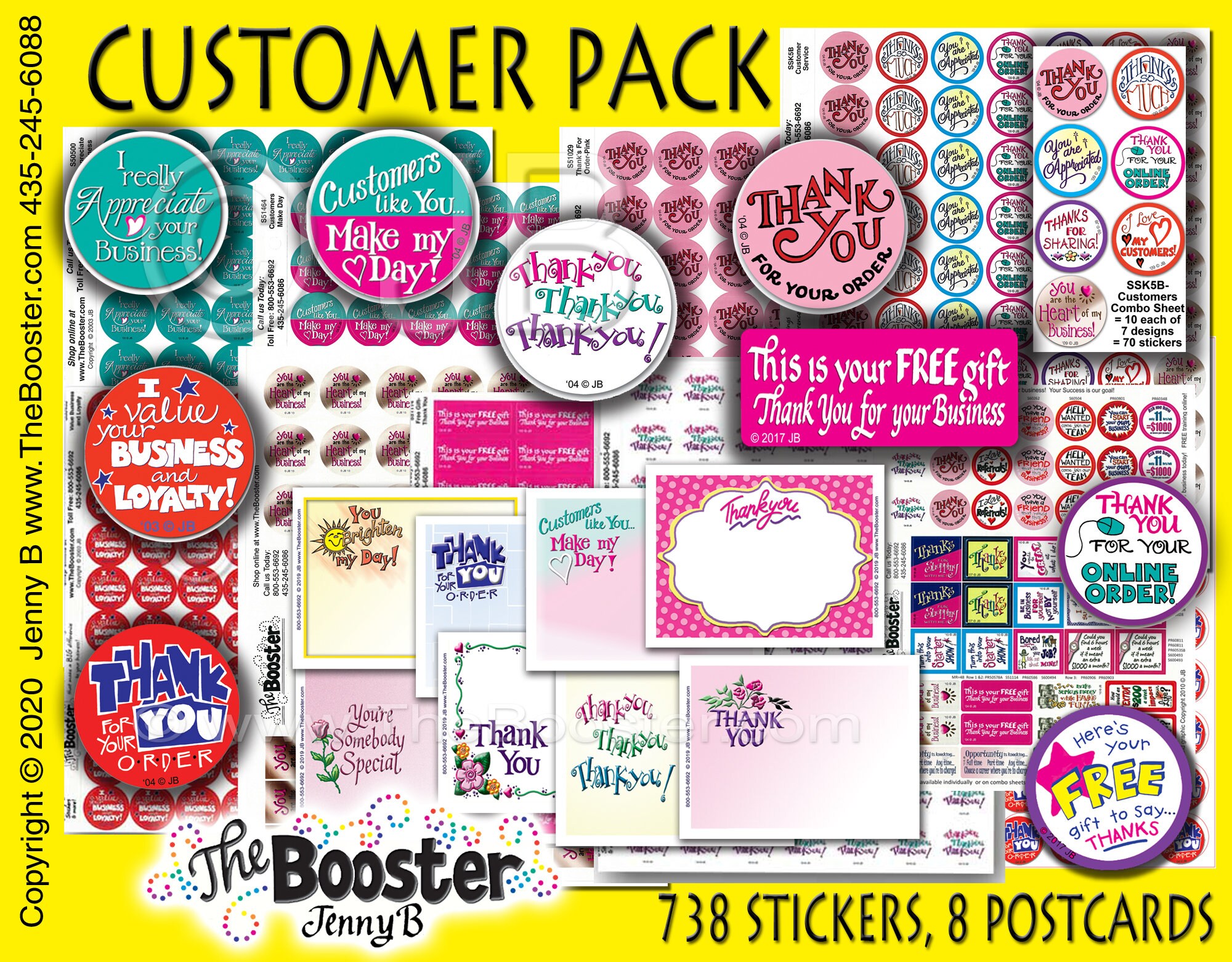 Customer PACK key 5 to Build Relationships to Come Back/ Thank You ...