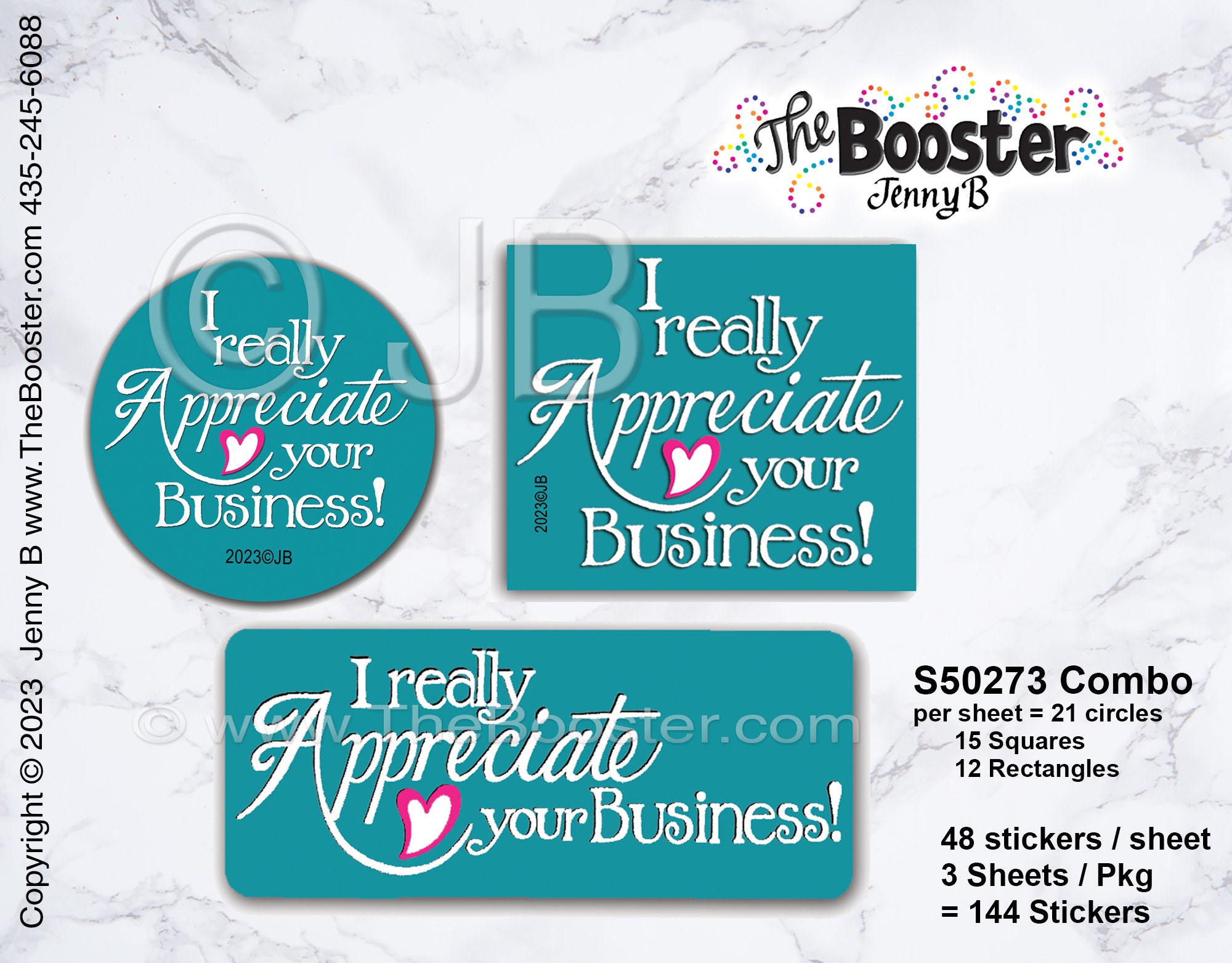 Appreciate Business SERVICE STICKERS - Customers / Thank You ...
