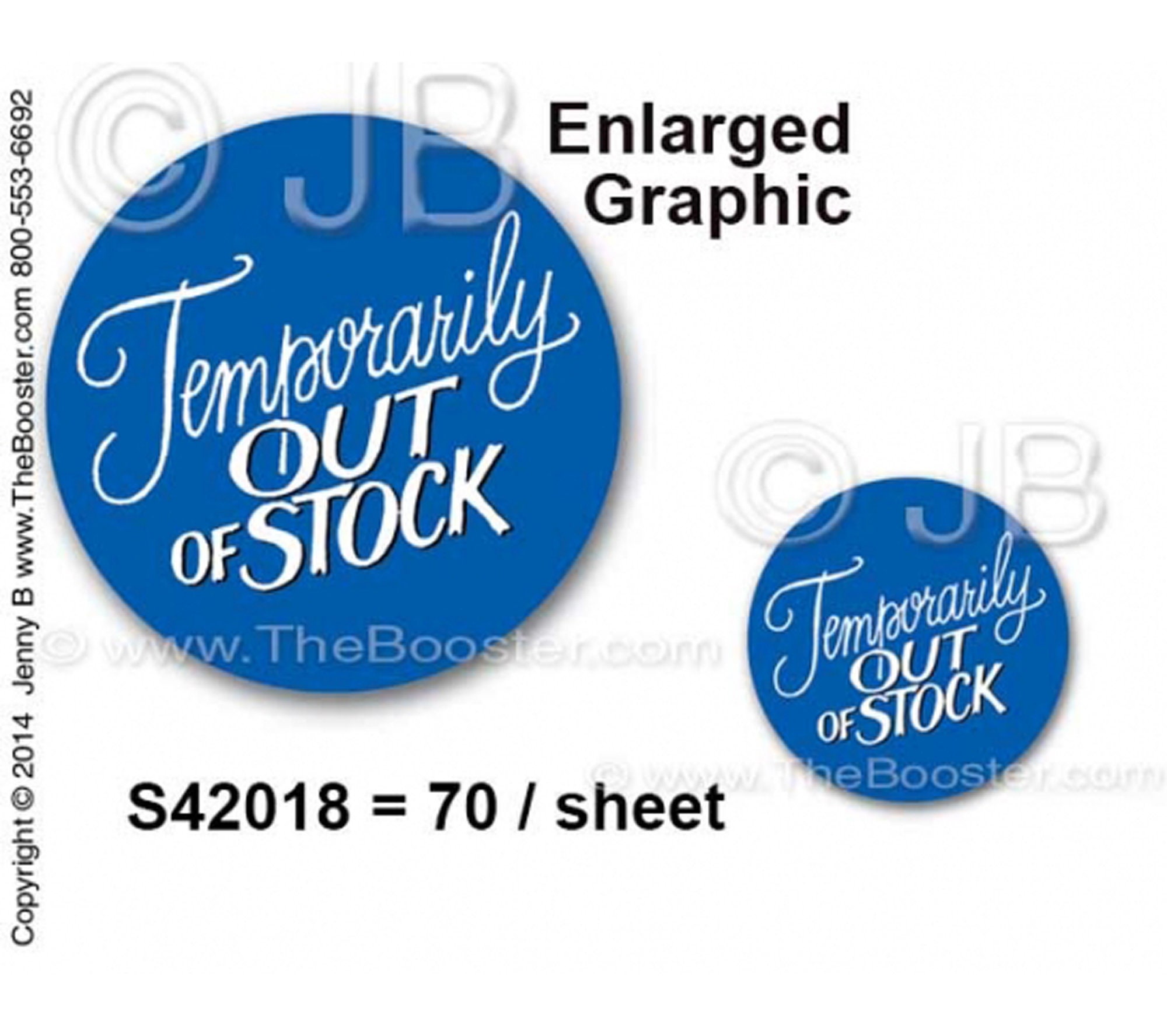 Temporarily Out of Stock SALES STICKERS - Identify Products / Reasons ...