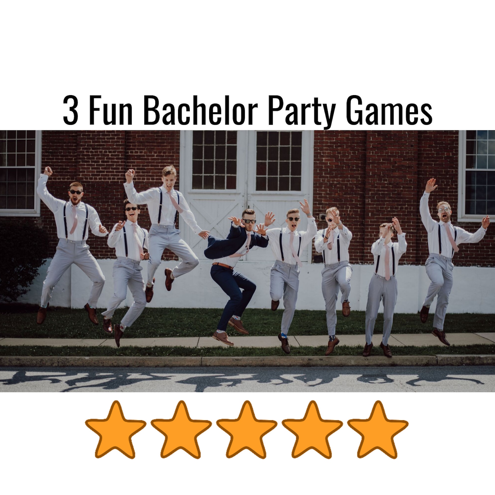 3 Bachelor Party Games Fun Stag Party Games - Etsy