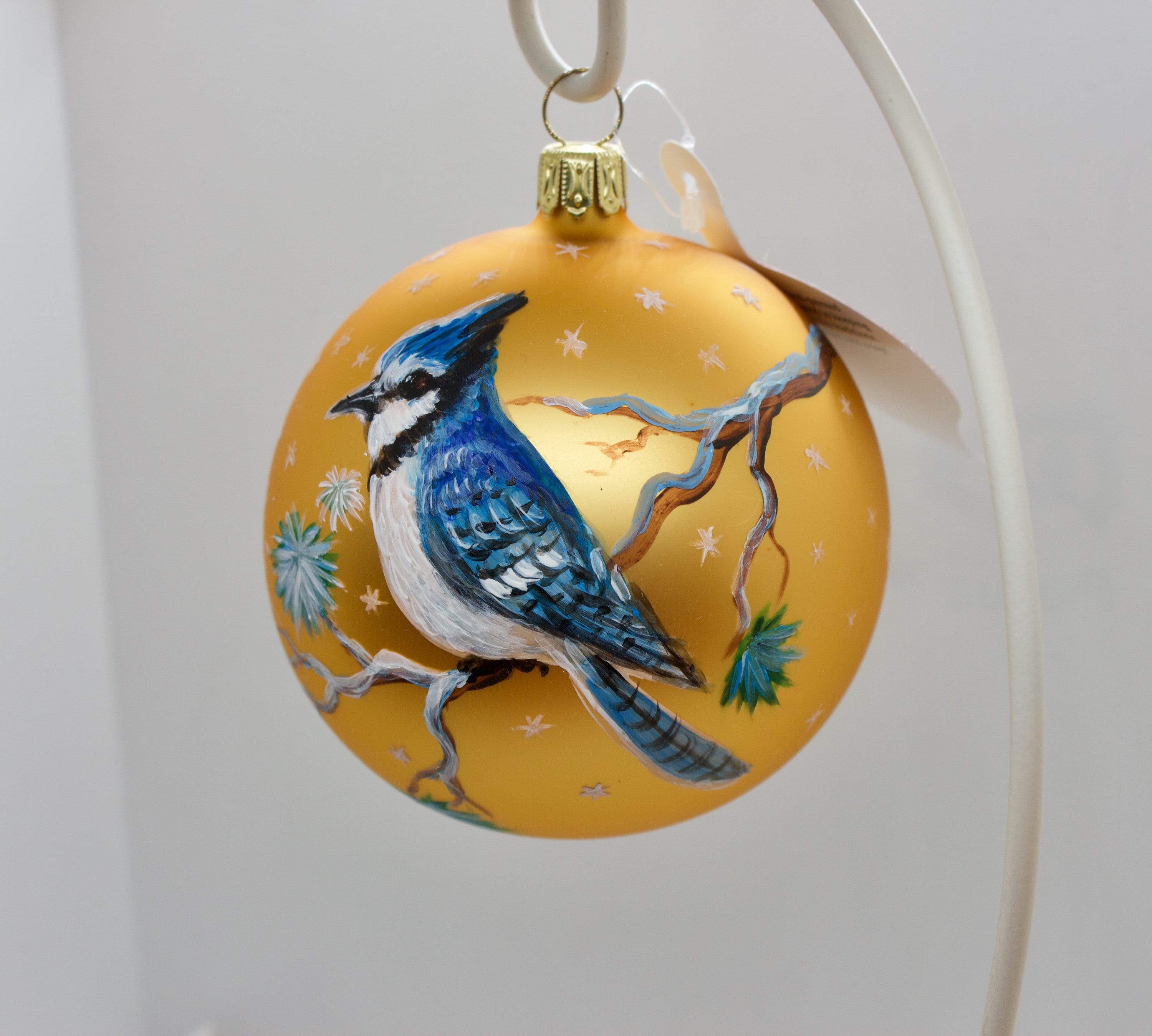 Blue Jay Bird Christmas Bird Pretty Blue Jay Tree Ornament - Etsy Denmark