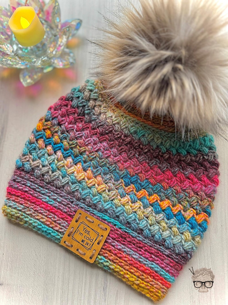 The Aurora Beanie Pattern - Etsy