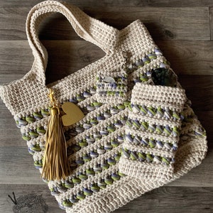 The Macy Market Bag Set Pattern - Etsy