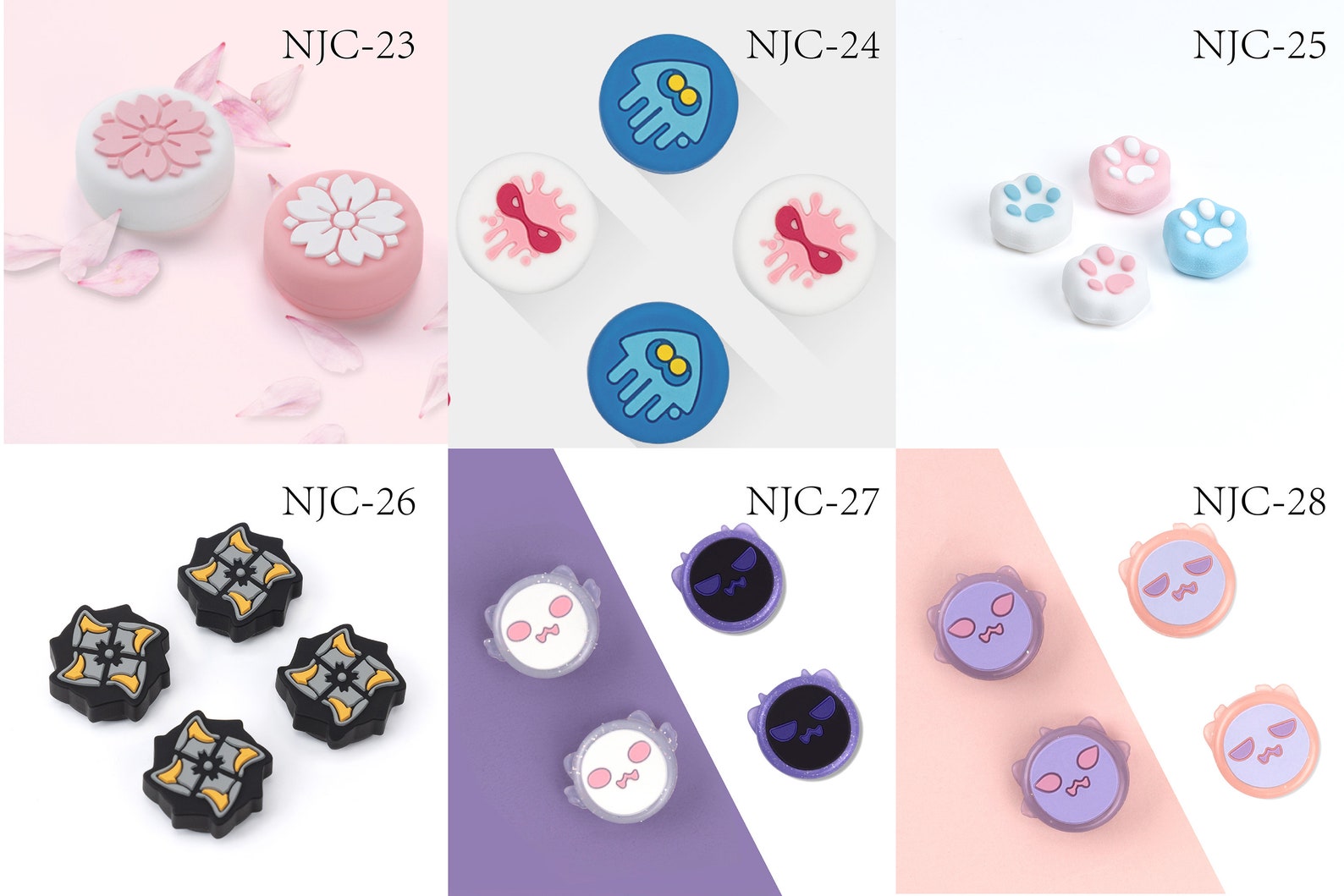 Thumb Grip Caps for Switch / Switch OLED /switch Liteset of - Etsy