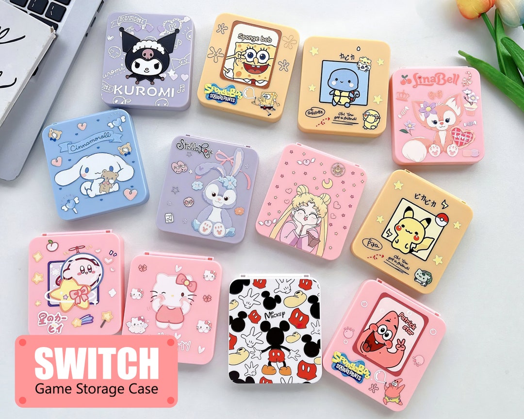 Cartoon Game Card Case for Nintendo Switch Game Card or Micro SD Cards ...