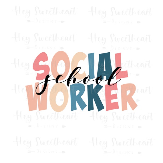 School Social Worker Set of 2 Clip Art Digital Download - Etsy