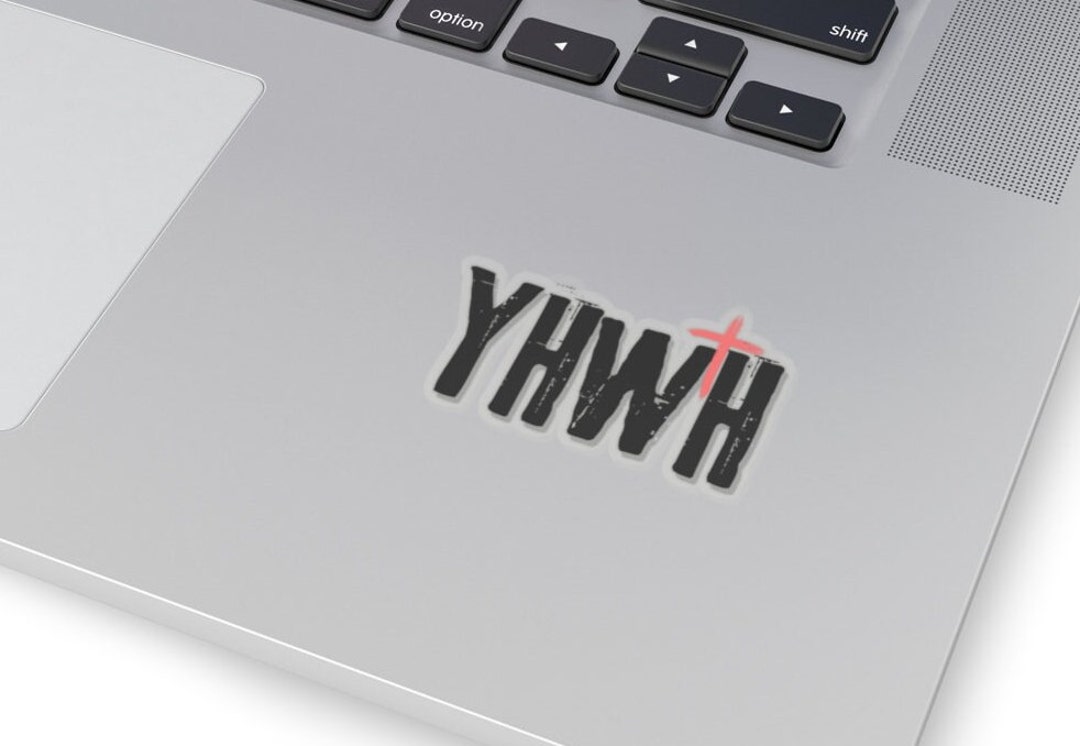 YHWH Cross - True Name of God - Kiss-cut Stickers - Etsy