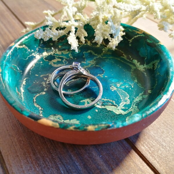 Ceramic Trinket Dish - Etsy