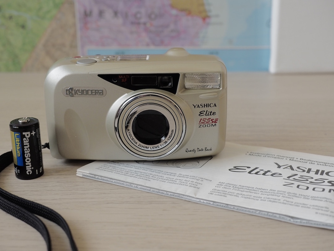 Yashica Elite 135 SE Zoom 35mm Film Point and Shoot Compact Camera ...