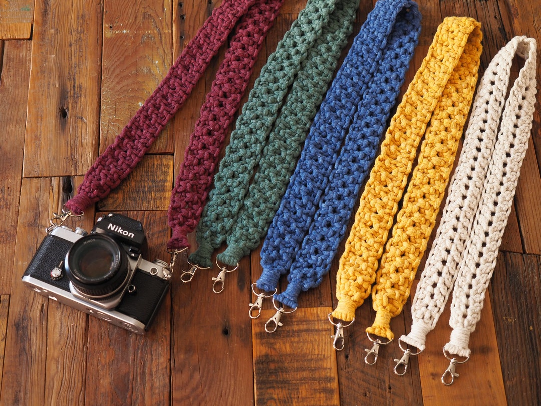 New Macrame Boho Neck Strap for SLR TLR DSLR Cameras Camera Strap - Etsy