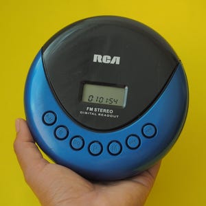 RCA RP3013 Discman Portable CD Player Fm Radio WORKING - Etsy