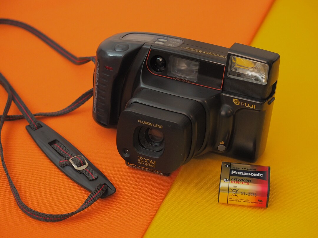 Fujifilm Discovery Fuji 800 Zoom Date 35mm Film Point and Shoot Compact ...