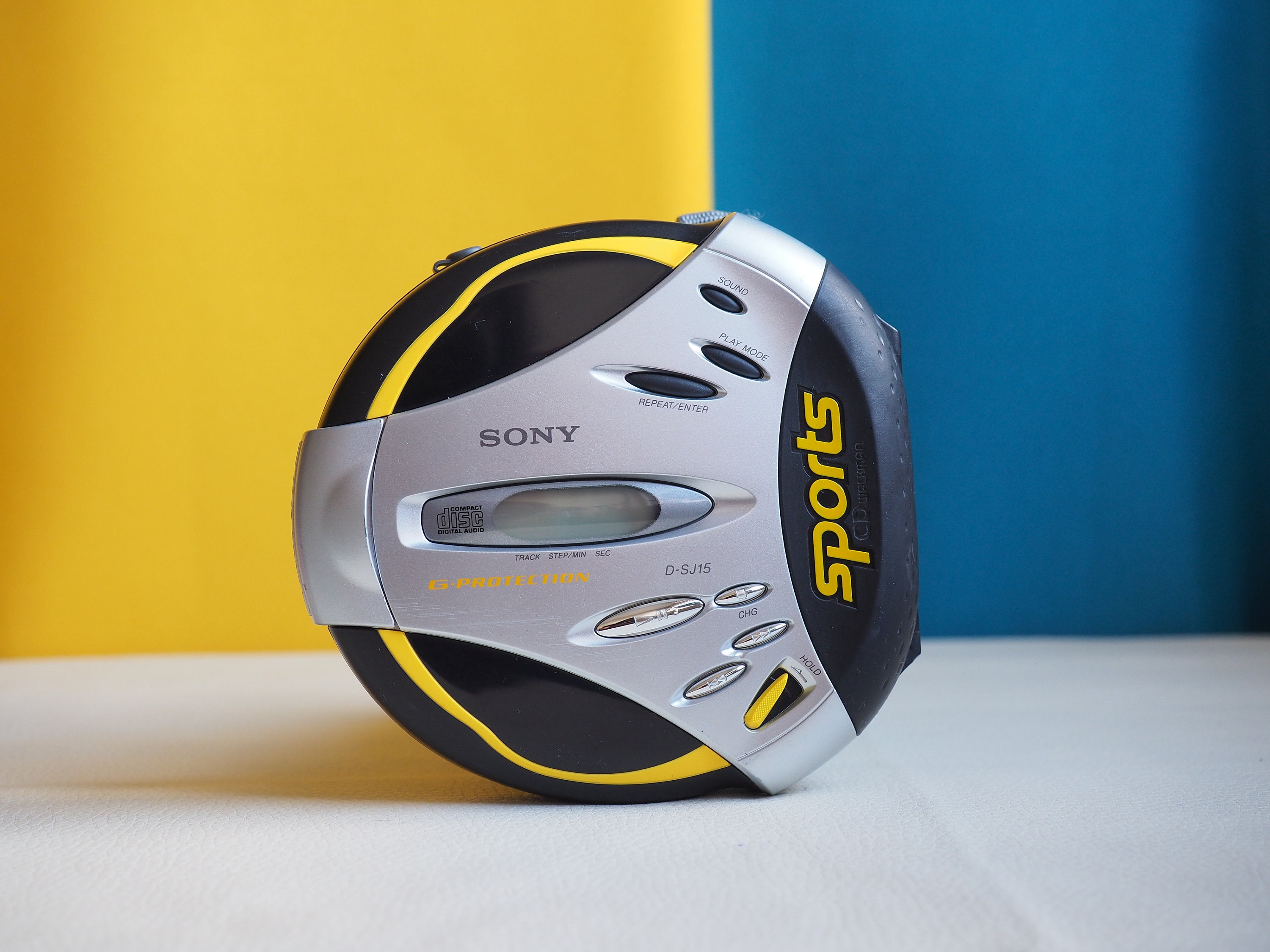 Sony Walkman Cd Player Yellow