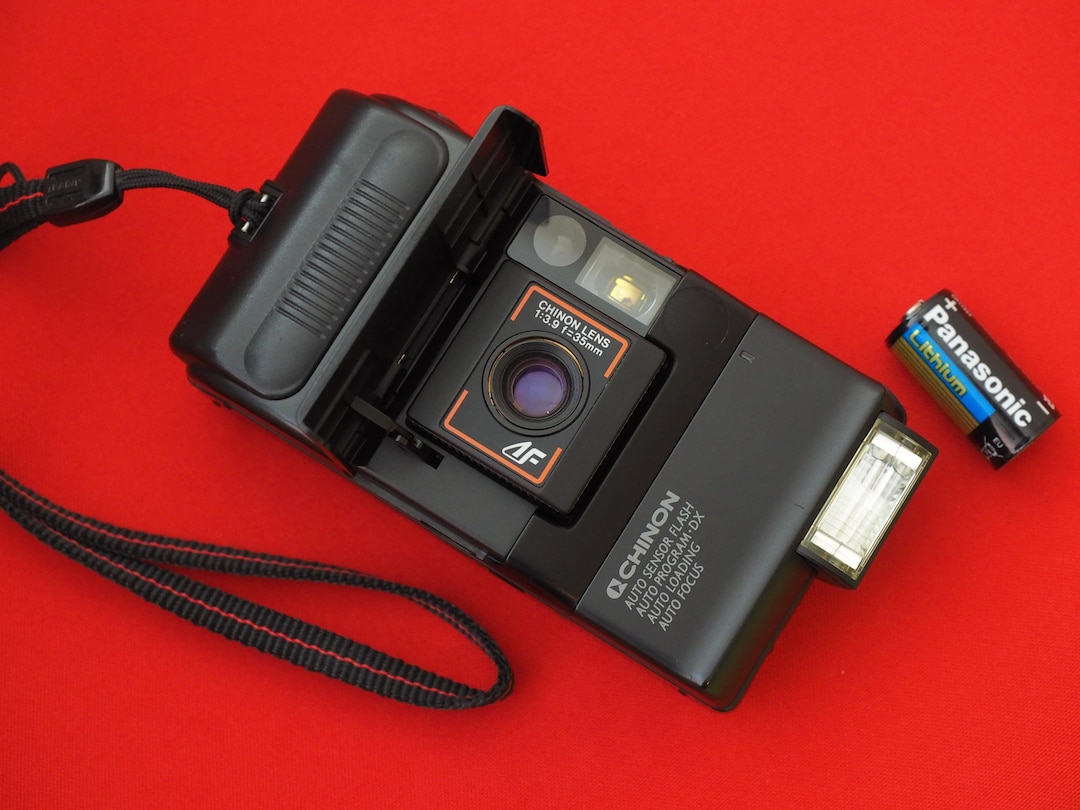 Chinon Belami AF 35mm Film Point and Shoot Compact Flash Camera WORKING ...