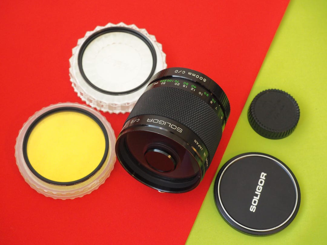 Soligor 500mm 1:8 C/D Mirror Lens for Nikon F Mount Cameras - Etsy