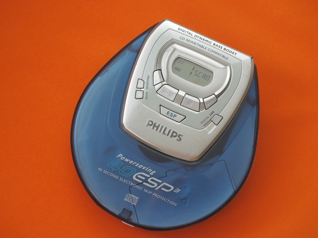 Philips AZ9103/17 Discman Portable CD CD-R Player WORKING - Etsy Australia