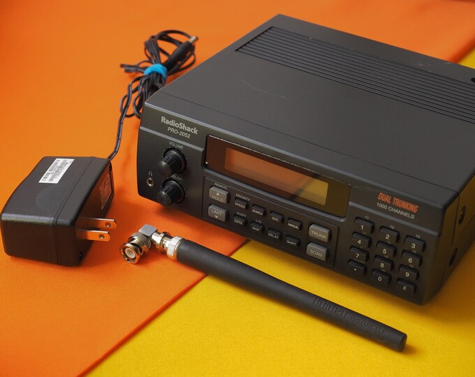 Radio Shack Radioshack PRO-2052 1000 Channel UHF VHF Dual Trunking ...