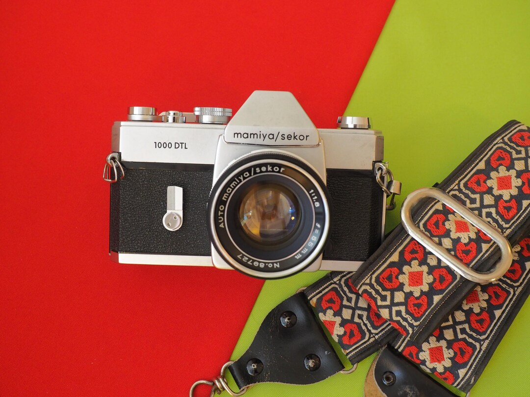 Mamiya Sekor 1000DTL 1000 DTL 35mm Film Student SLR Camera 50mm 1:1.8 ...