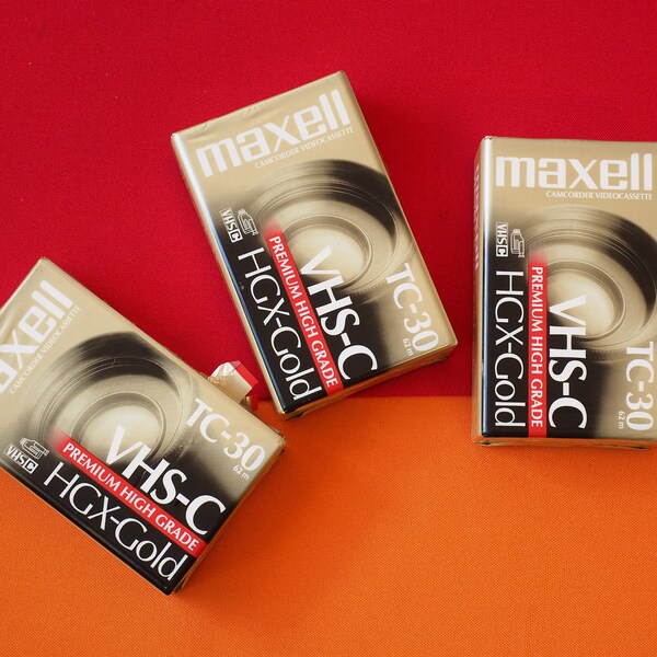 Maxell Vhs Tapes - Etsy