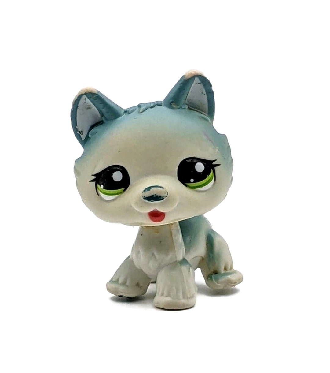 Figurine Littlest Petshop LPS (1563) Husky Dog - Etsy