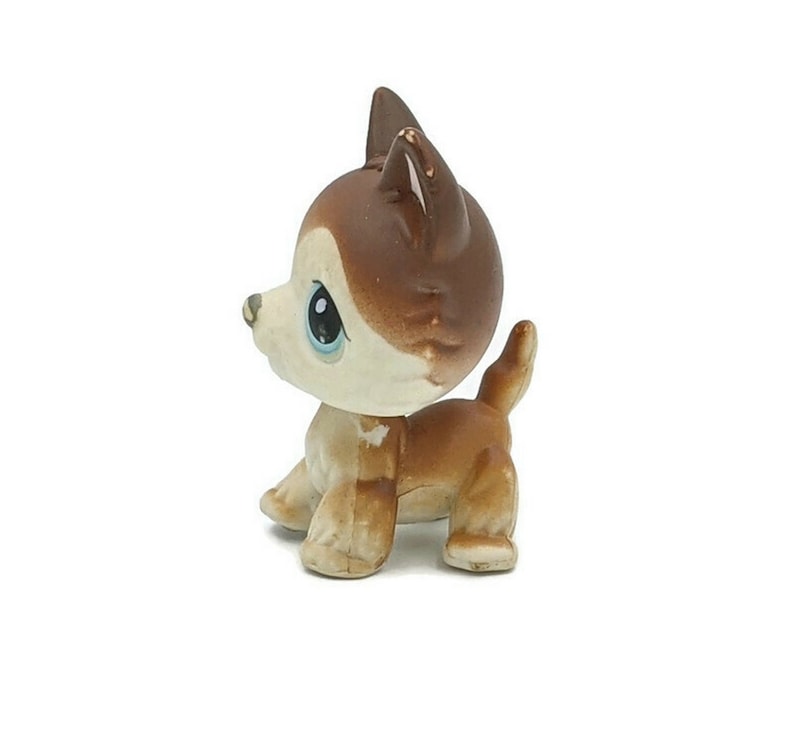 Figurine Littlest Petshop LPS (#68) Husky Polar Puppy - Etsy