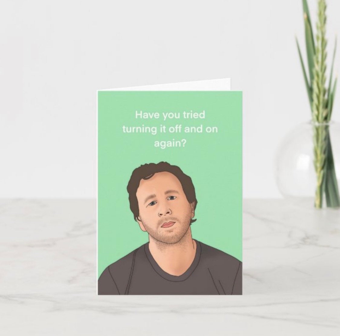 Roy, IT Crowd Greetings Card - Etsy