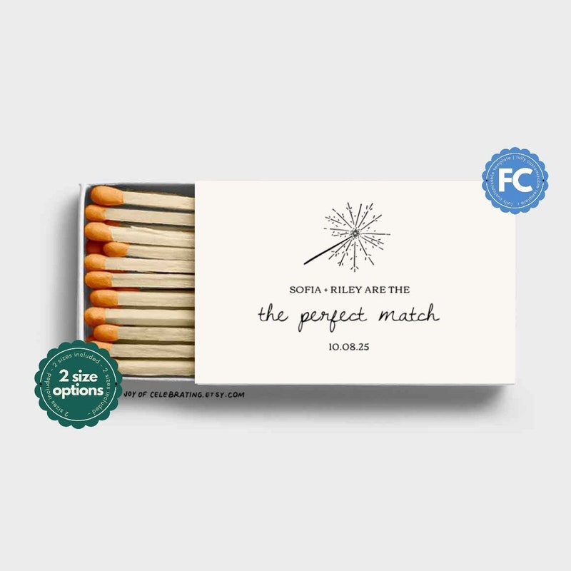 Custom Matchboxes - Etsy
