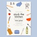Party Chefs Modern Stock the Kitchen Bridal Shower Invitation, Cooking ...