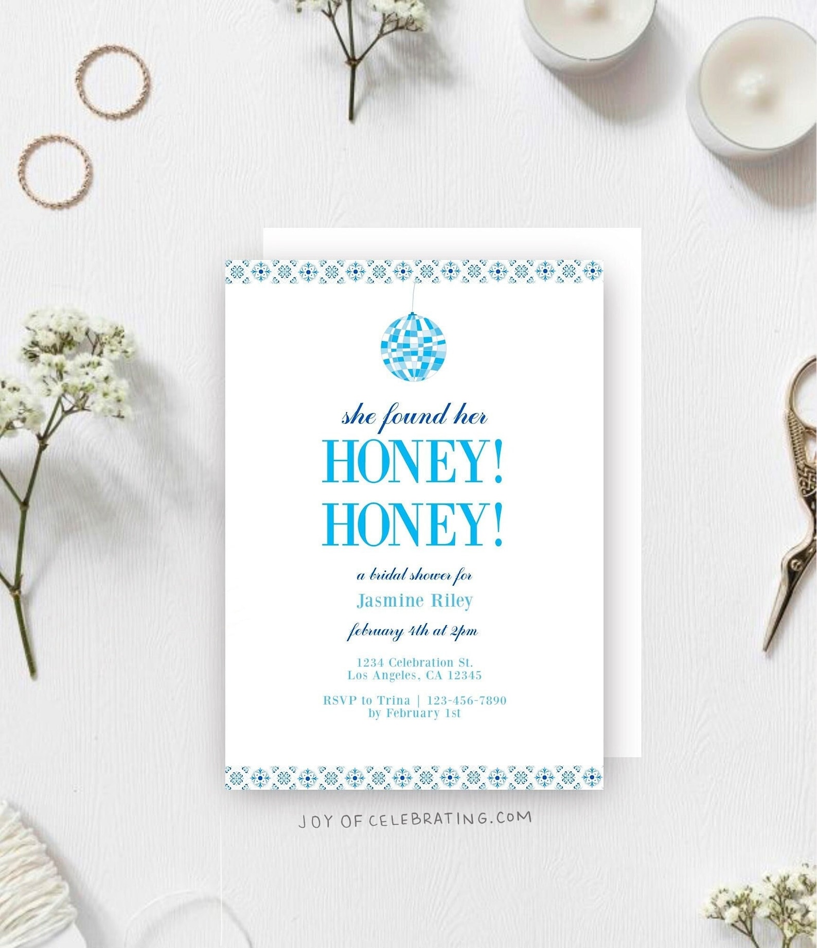 Honey Honey Mama Mia She Found Her Honey Honey Blue Disco - Etsy