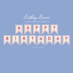 EMILIE | Paris French Themed Birthday Party Banner, Modern Simple ...