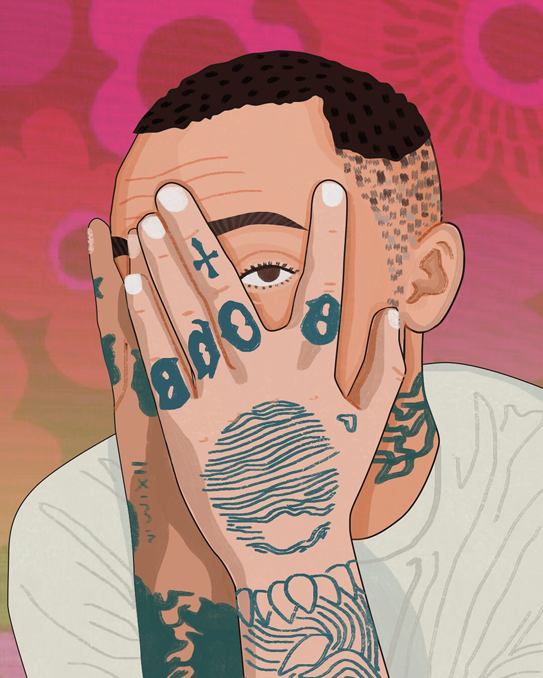 Mac Miller Fan Art A5 Graphic Design Illustration Print Etsy