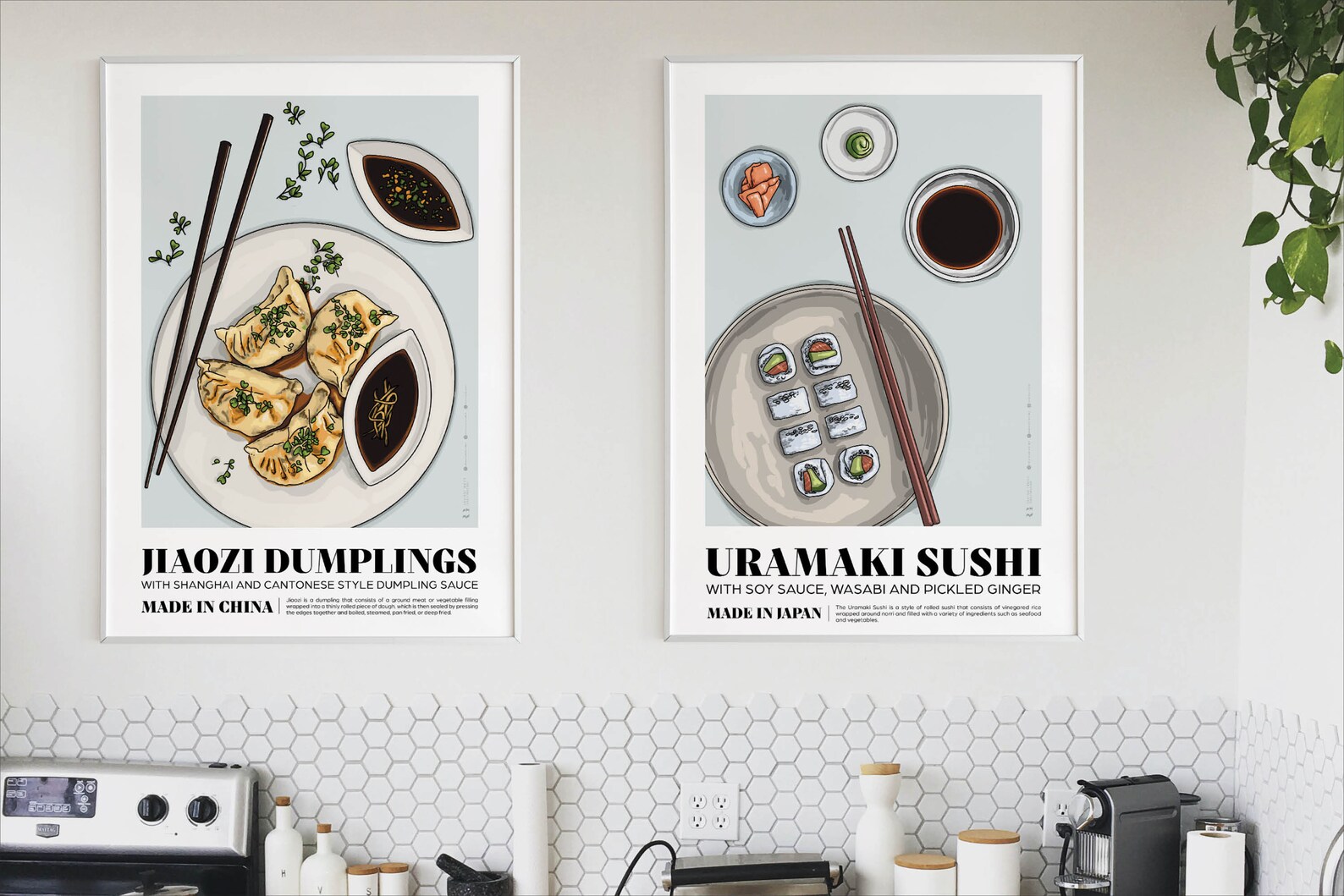 Dumpling Art | Dumpling Poster | Dim Sum Poster | Dim Sum Art ...