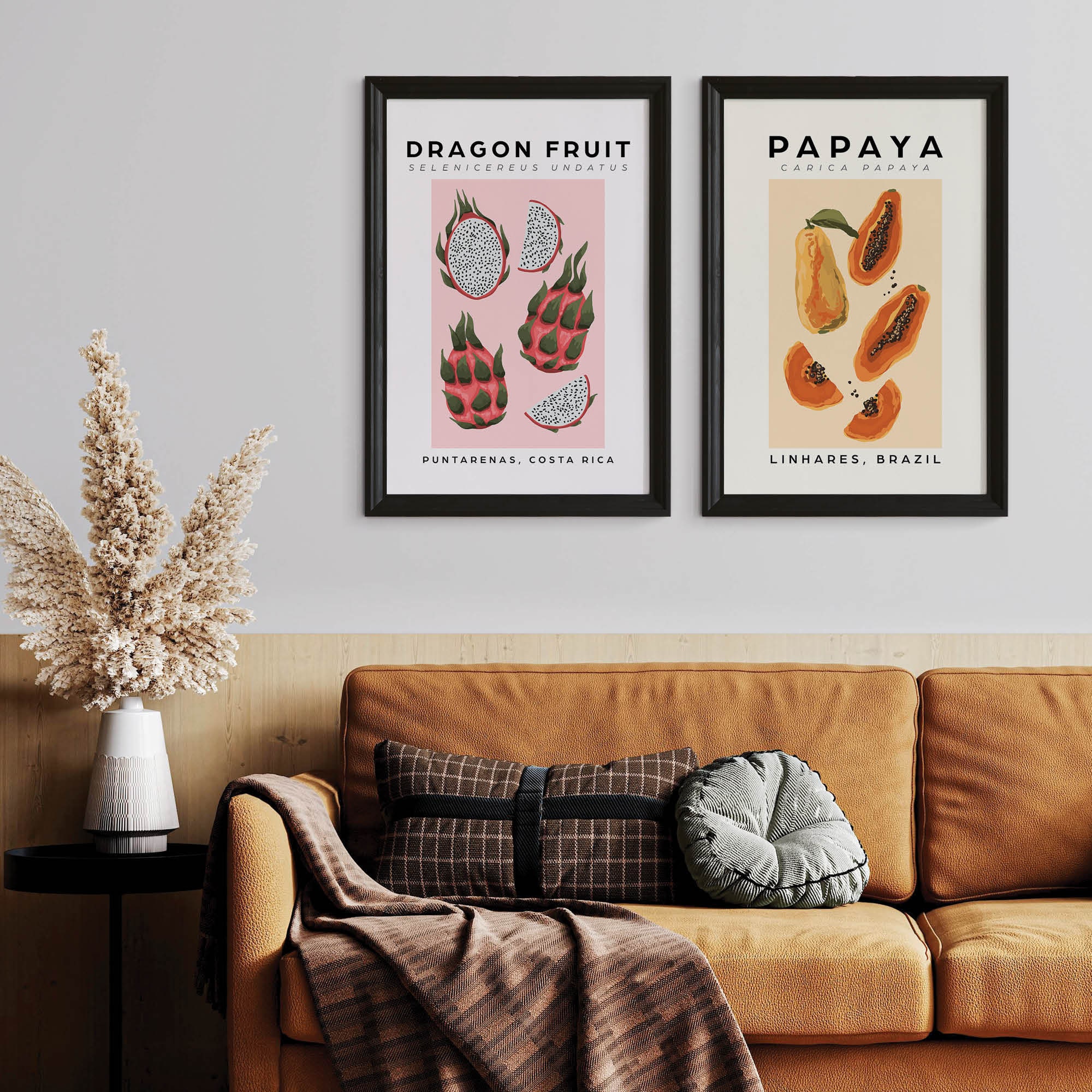 Dragon Fruit Print Tropical Fruit Print Dragon Fruit Art Pitaya Art ...