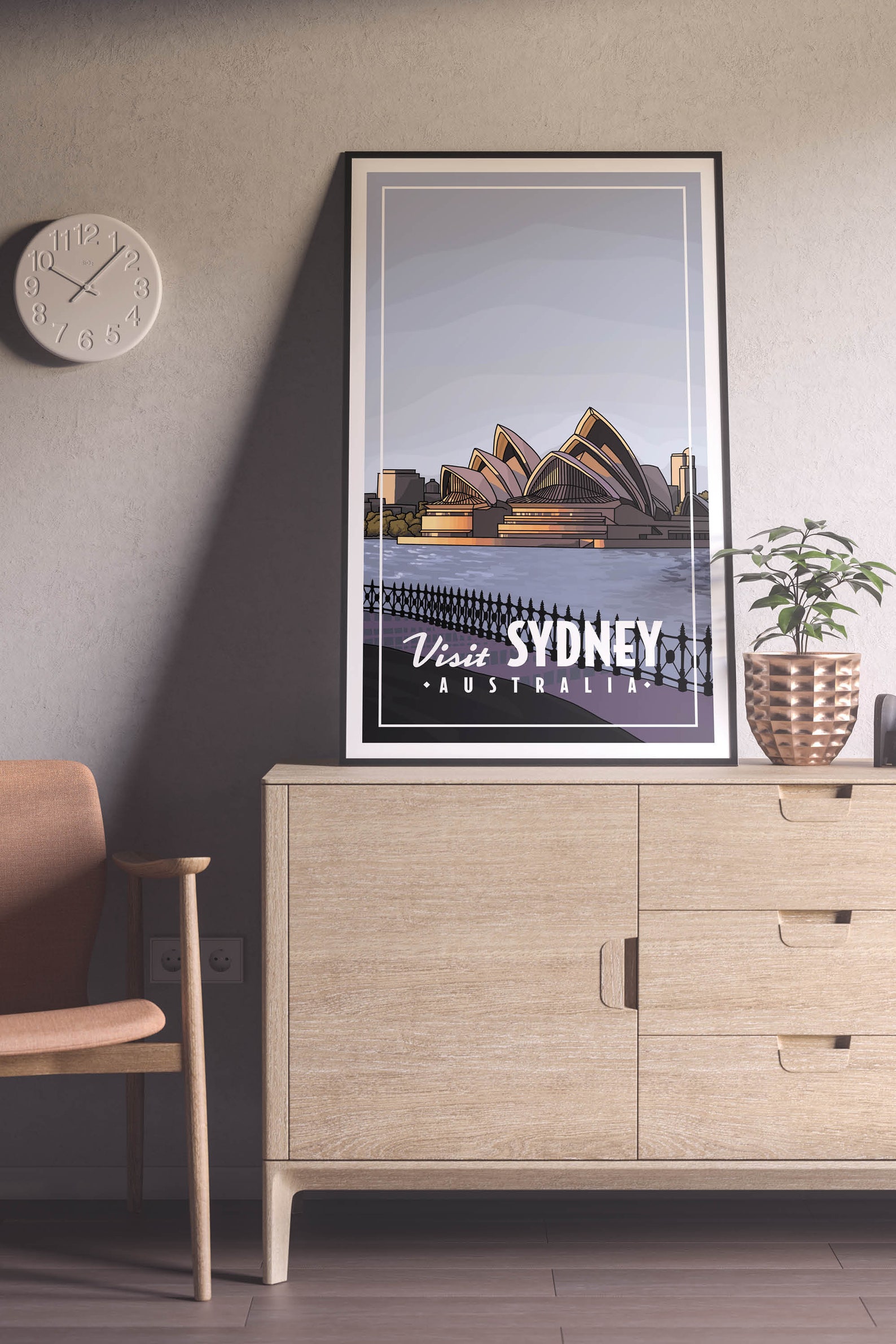 Sydney Australia | Sydney Art Print | Sydney Skyline | Australia Travel ...