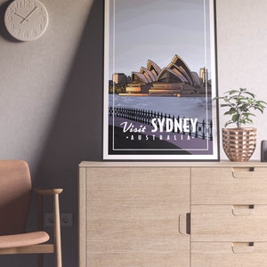 Sydney Australia | Sydney Art Print | Sydney Skyline | Australia Travel ...
