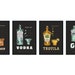 Whiskey Print Whiskey Sign Cocktail Print Bar Cart Art - Etsy