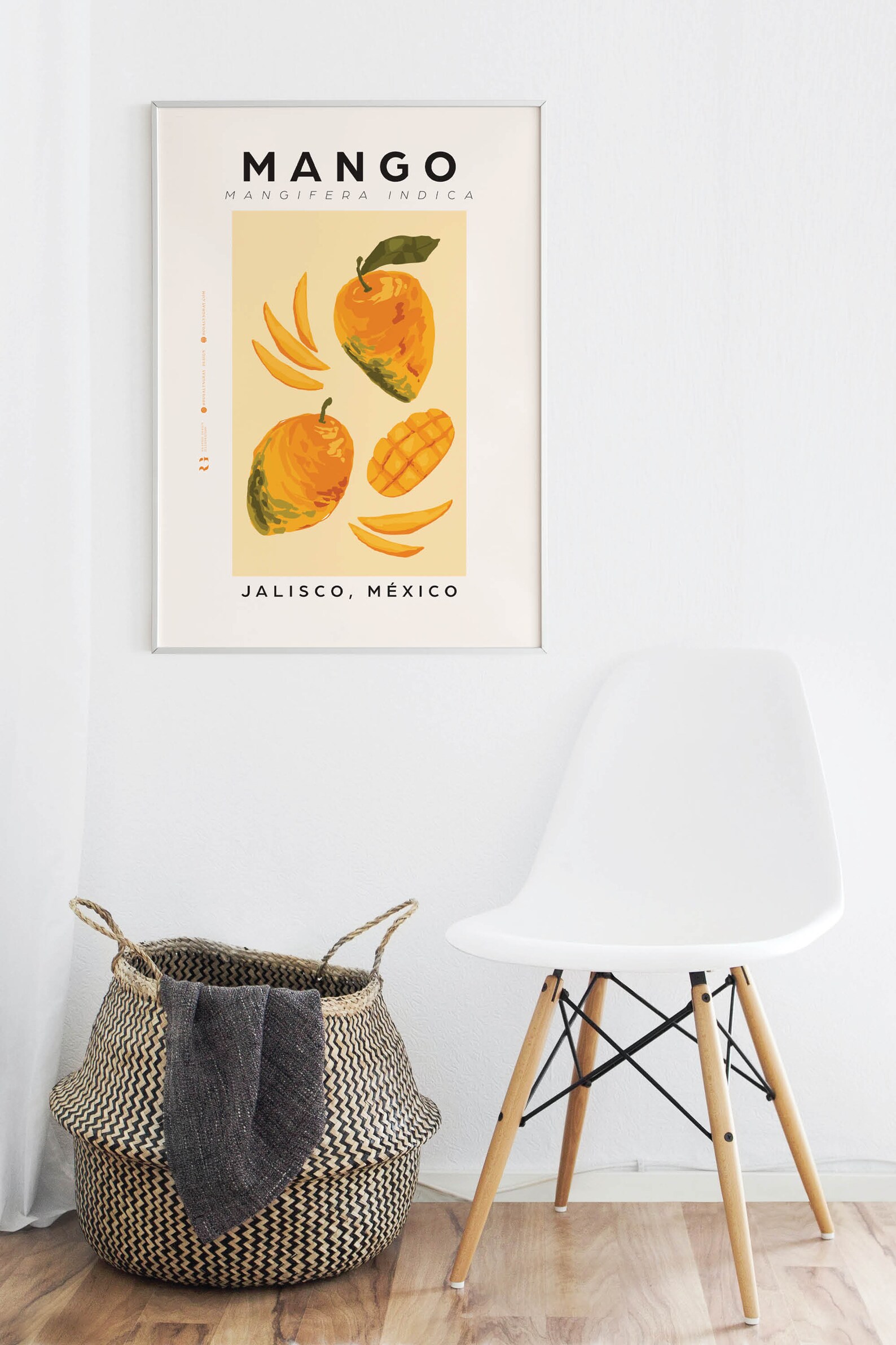 Mango Print Mango Wall Art Fruit Print Poster Fruit - Etsy