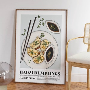 Dumpling Art | Dumpling Poster | Dim Sum Poster | Dim Sum Art ...