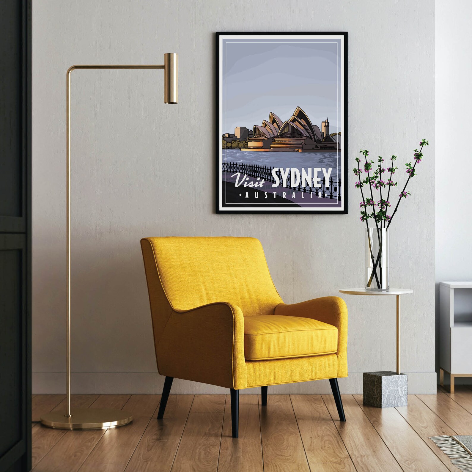 Sydney Australia | Sydney Art Print | Sydney Skyline | Australia Travel ...