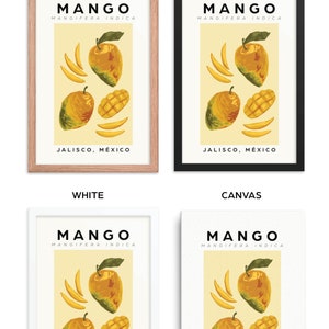 Mango Print | Mango Wall Art | Fruit Print Poster | Fruit Market Print ...